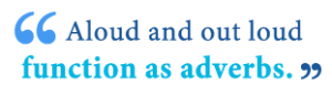 Aloud vs. Out Loud: What’s the Difference? - Writing Explained