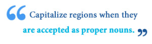 When to Capitalize Directions - Writing Explained