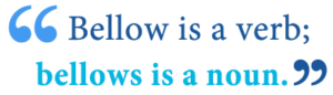 Below or Bellow – What’s the Difference? - Writing Explained