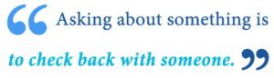 What Does Check Back with Someone Mean? - Writing Explained