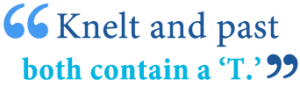 Kneeled or Knelt – What’s the Difference? - Writing Explained