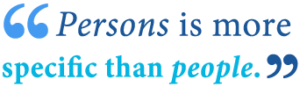 Persons vs. People: What’s the Difference? - Writing Explained
