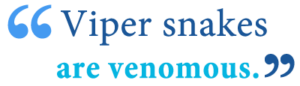 Venomous vs. Poisonous – What’s the Difference? - Writing Explained