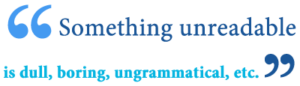 Illegible vs. Unreadable – What’s the Difference? - Writing Explained