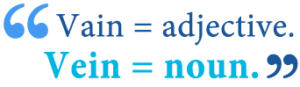 Vain vs. Vein: What’s the Difference? - Writing Explained
