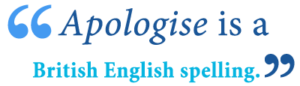 Apologise or Apologize: What's the Difference? - Writing Explained