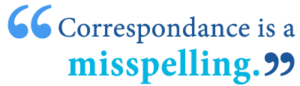 Correspondence or Correspondance – What’s the Difference? - Writing ...