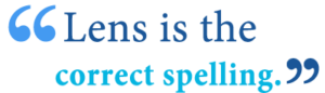 Lens or Lense – Which is Correct? - Writing Explained