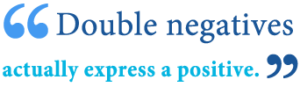 What is a Double Negative? Definition, Examples of English Double ...