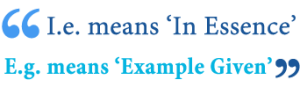 I.e. vs. E.g.: What's the Difference? - Writing Explained