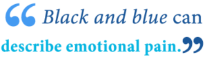 What Does Black and Blue Mean? - Writing Explained