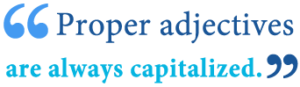 What is a Proper Adjective? Definition, Examples of Proper Adjectives ...