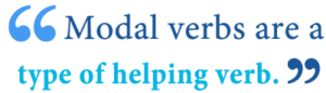 What is a Modal Verb? English Modal Verbs List - Writing Explained