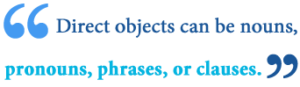 What is a Direct Object? Definition, Examples of Direct Objects in ...