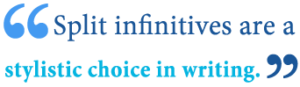 What is a Split Infinitive? Definition, Examples of Split Infinitives ...
