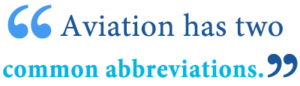 What is the Abbreviation for Aviation? - Writing Explained