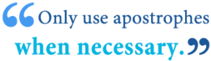 What is an Apostrophe? Definition, Rules for Apostrophes - Writing ...