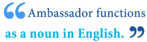 What is the Abbreviation for Ambassador? - Writing Explained