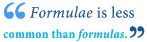 Formulas or Formulae – Which is Correct? - Writing Explained