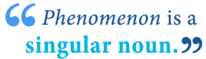Phenomenon vs. Phenomena – What’s the Difference? - Writing Explained
