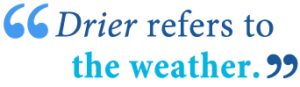 Drier vs. Dryer - What’s the Difference? - Writing Explained
