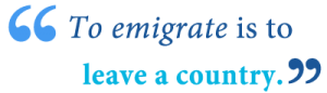 Emigrate vs. Immigrate: What Are the Differences Between Immigration ...