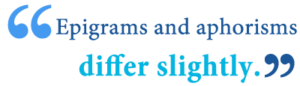 What is an Epigram? Definition and Examples of Epigrams - Writing Explained