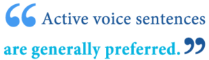 What is an Active Sentence? - Examples of Active Voice Sentences ...