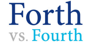 Fourth or Forth: What’s the Difference? - Writing Explained