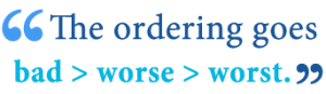 Worse or Worst: What’s the Difference? - Writing Explained