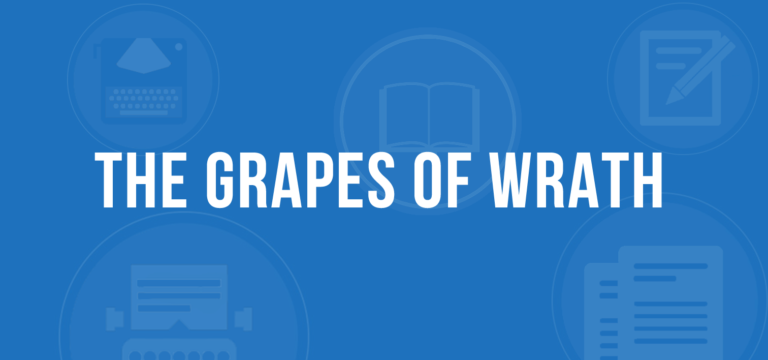 The Grapes of Wrath - Writing Explained