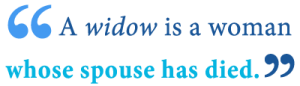 Widow vs. Widower – What’s the Difference? - Writing Explained