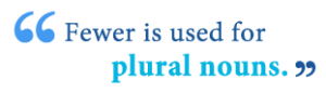 Fewer vs. Less: What’s the Difference? - Writing Explained