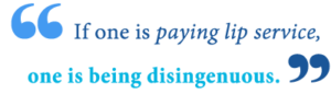 What Does Lip Service Mean? - Writing Explained