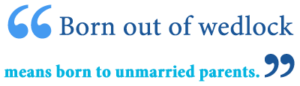 What Does Born Out of Wedlock Mean? - Writing Explained