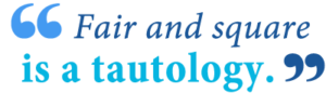 What Does Fair and Square Mean? - Writing Explained