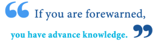 What Does Forewarned is Forearmed Mean? - Writing Explained