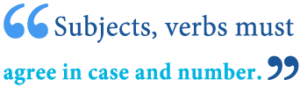 What is Subject-Verb Agreement? Definition, Examples of English SVA ...