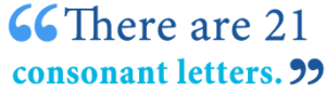 What is a Consonant? Definition, Examples of Consonants in English ...