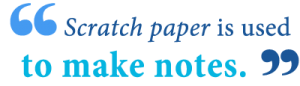 What Does Scratch Paper Mean? - Writing Explained