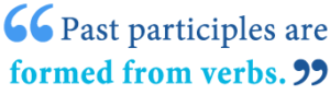 What is a Past Participle? Definition, Examples of English Past ...